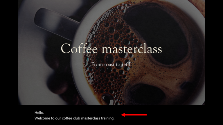 How to use subtitles in PowerPoint – Heliocentrix