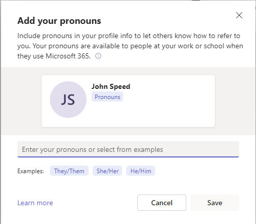 How to Turn on Pronouns in Microsoft 365 – Heliocentrix