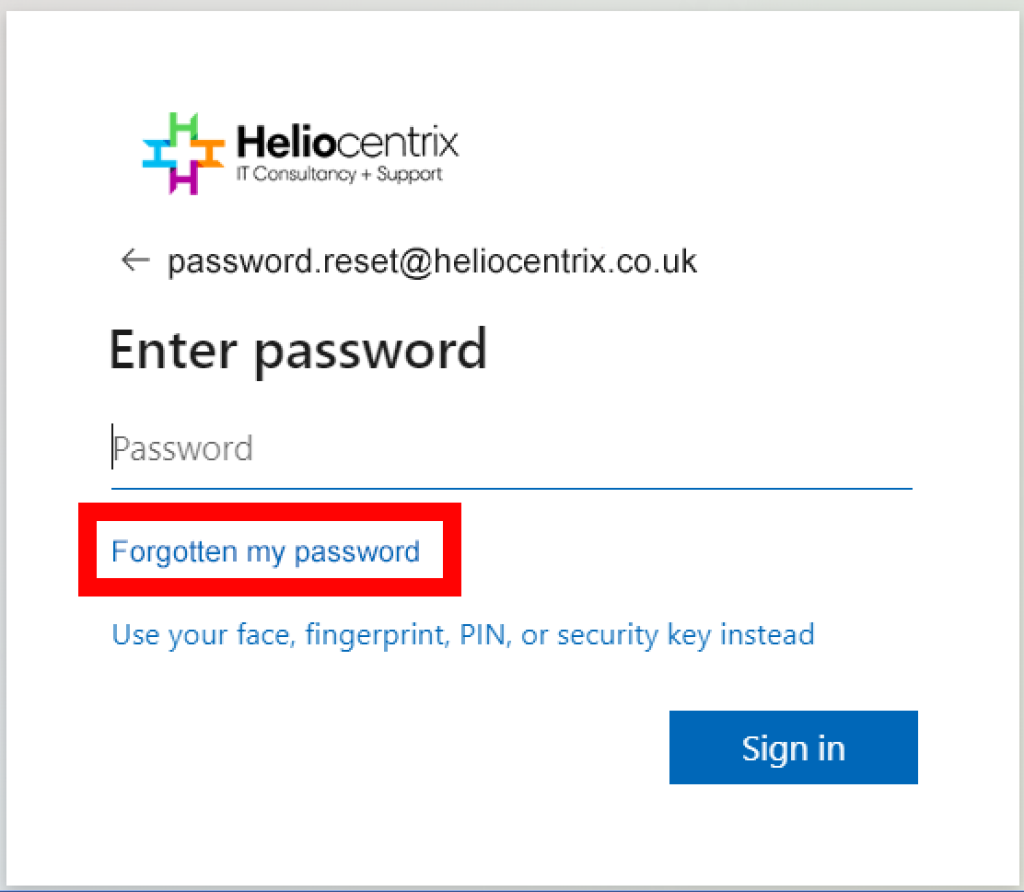 How to Reset Your Microsoft 365 Password in Minutes - Heliocentrix